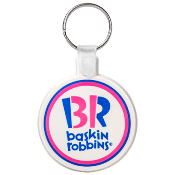Rectangle Soft Plastic Keychains | Key Tags
