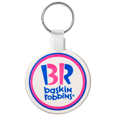 Rectangle Soft Plastic Keychains | Key Tags - 24HourWristbands.Com