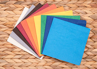 Blank 3ply Premium Beverage & Cocktail Napkins | Blank Napkins