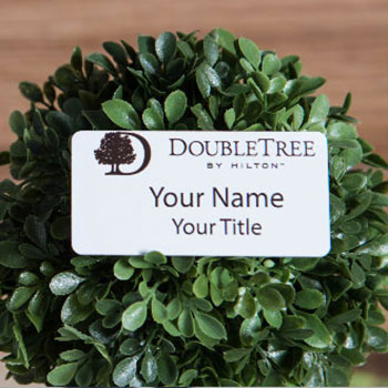 Custom Printed 1" X 3" Rectangle Name Badges | Custom Name Badges