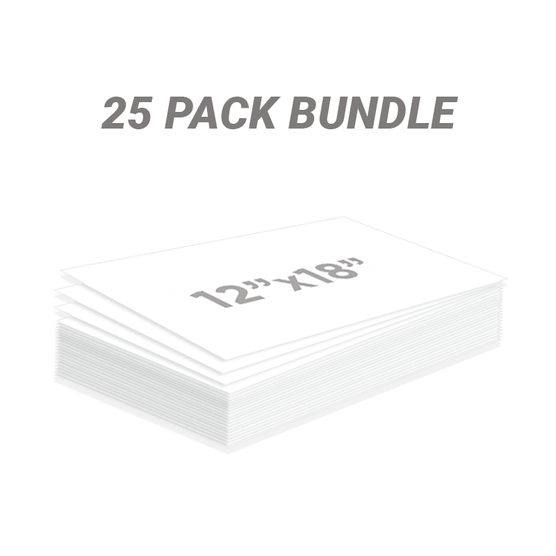 Blank 12" X 18" Yard Signs - 24HourWristbands.Com