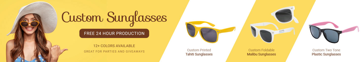 Custom Sunglasses | Design Your Own for Events & Promotions ...