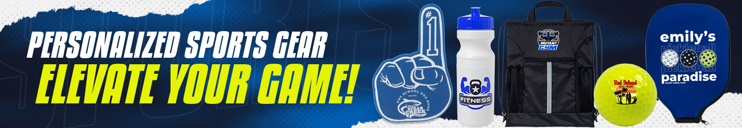 Custom Sports Gear Swag - 24HourWristbands.Com