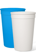32oz Blank Stadium Cups | Blank Stadium Cups - 24HourWristbands.Com