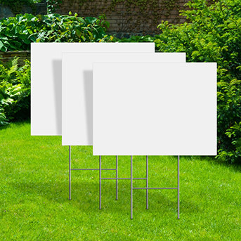 Custom Yard Signs and cheap custom lawn signs - 24HourWristbands.Com