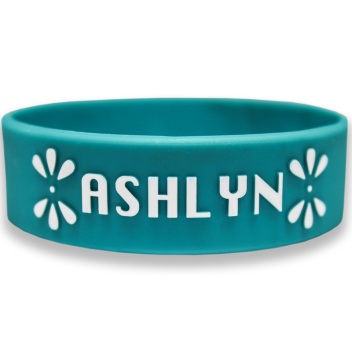 Custom 1 Inch Silicone Wristbands - 24HourWristbands.Com