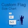 Custom Flags | Custom Flags - 24HourWristbands.Com