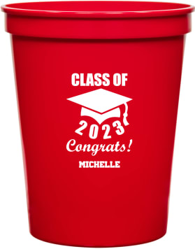 Personalized Graduation Squad Stadium Cups | Graduation Stadium Cups ...