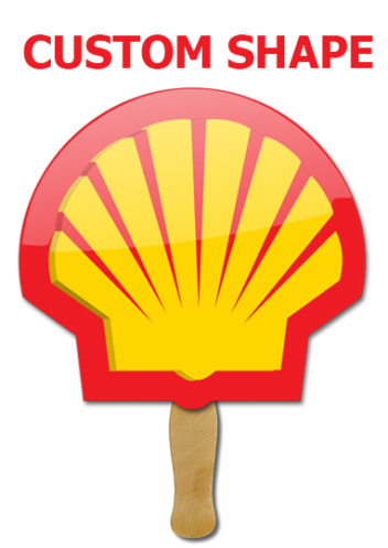 Custom Hand Fans - 24HourWristbands.Com