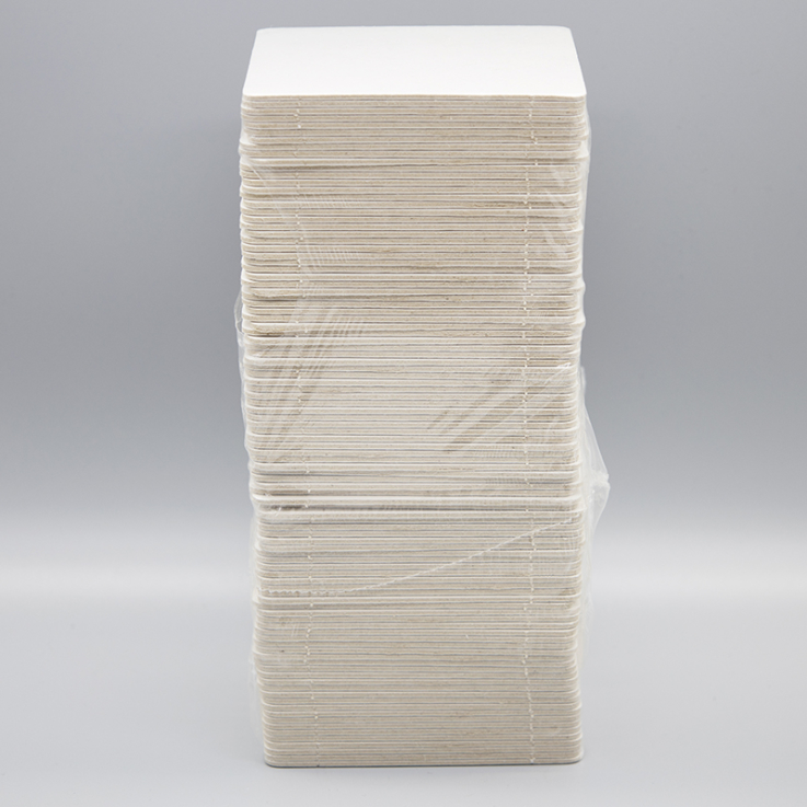 Blank 3.5 Inch Square 80pt Pulpboard Coasters | Custom Event Decor ...