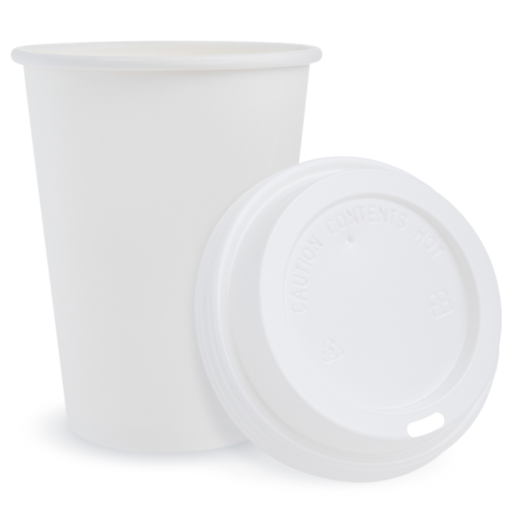 Custom 12 Oz. Paper Hot Cups | Custom Event Decor - 24HourWristbands.Com