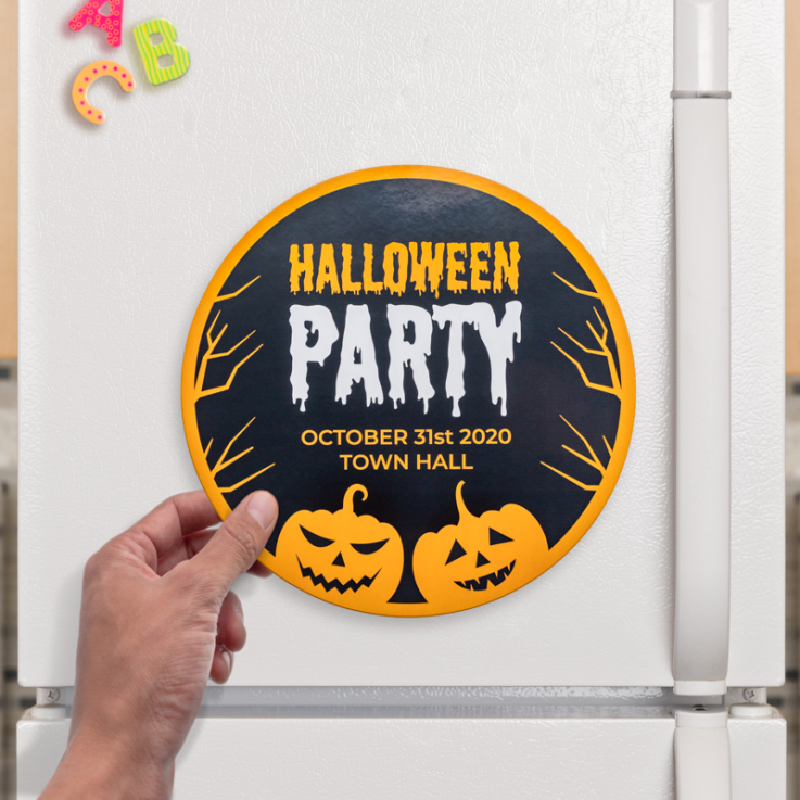 Custom Circle Magnets | Magnets - 24HourWristbands.Com