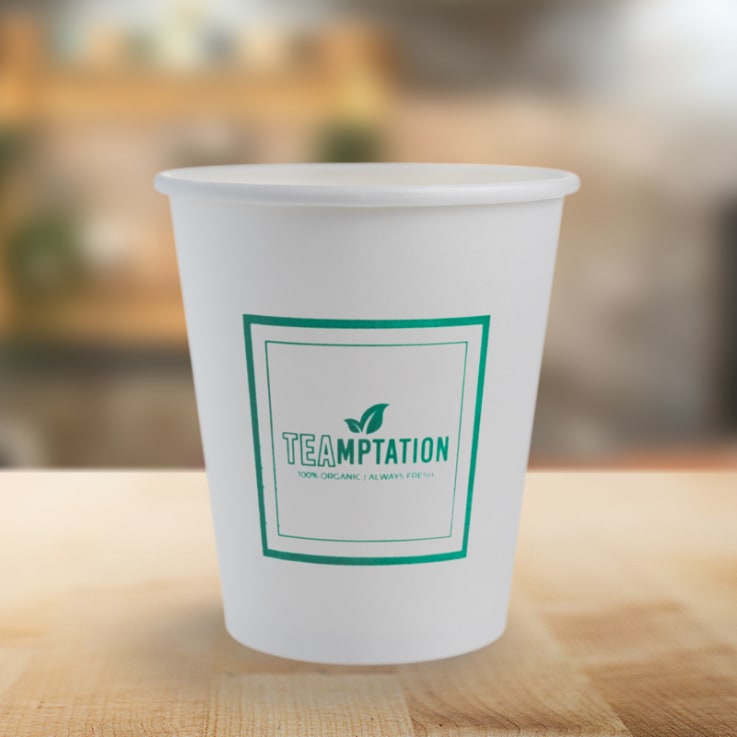Custom 10 Oz. Paper Hot Cups | Paper Cups - 24HourWristbands.Com