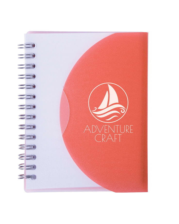 Medium Spiral Curve Notebook | Office & Awards - 24HourWristbands.Com