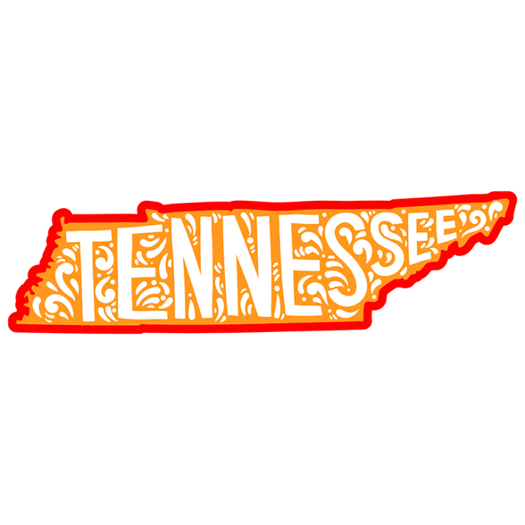 Tennessee Stock Lapel Pins | State Lapel Pins - 24HourWristbands.Com