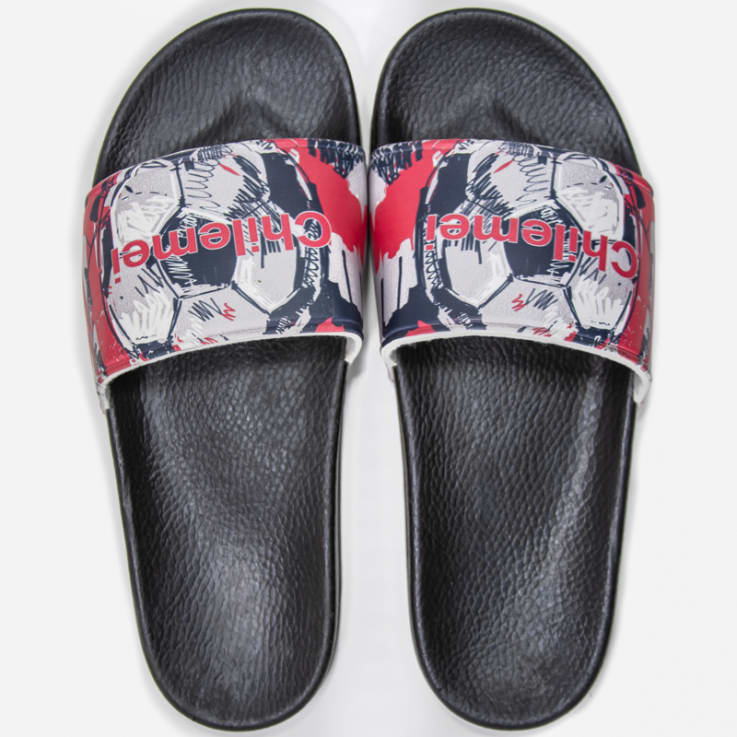 Custom Full Color Slide Sandals | Custom Sandals & Footwear ...