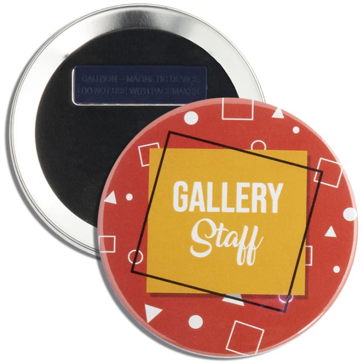 3.5 Inch Round Wearable Clothing Magnet Buttons | Pins, Buttons ...