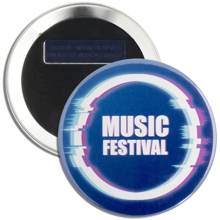 3.5 Inch Round Wearable Clothing Magnet Buttons | Pins, Buttons ...