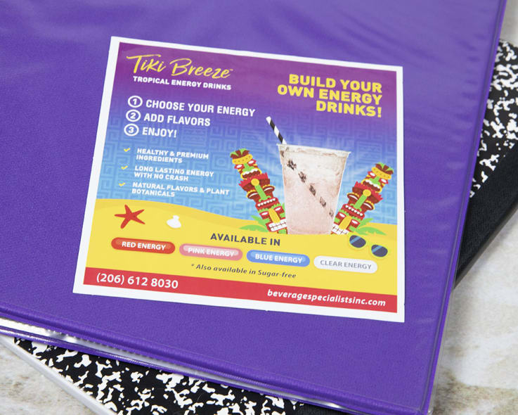 Full Color Square Stickers | Stickers & Decals - 24HourWristbands.Com