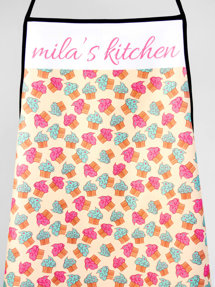 Full Color Sublimated Adult Aprons | Custom Aprons - 24HourWristbands.Com