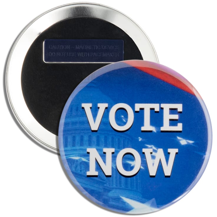 2.5 Inch Round Wearable Clothing Magnet Buttons | Pins, Buttons ...