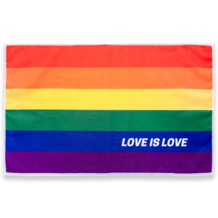 Custom LGBTQ Pride Rally Towels | LGBTQ - 24HourWristbands.Com