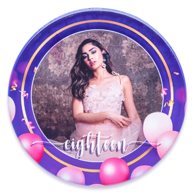 4 Inch Full Color Round Ceramic Coasters | Custom Event Decor ...