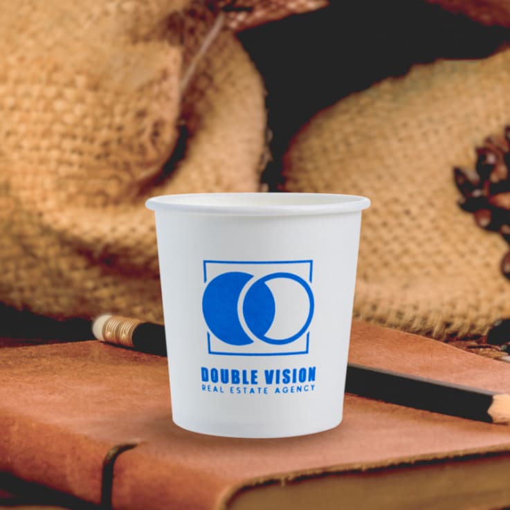 Custom 4 Oz. Paper Hot Cups | Paper Cups - 24HourWristbands.Com