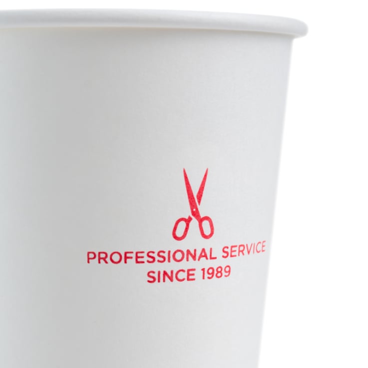 Custom 8 Oz. Paper Hot Cups | Paper Cups - 24HourWristbands.Com