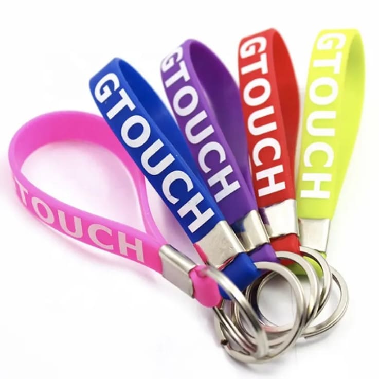 Custom Printed Wristband Keychains | Wristbands - 24HourWristbands.Com