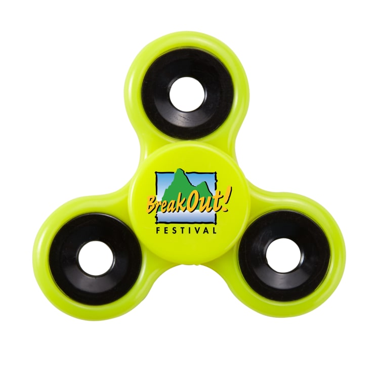 Full Color Fidget Spinner | Executive Toys - 24HourWristbands.Com