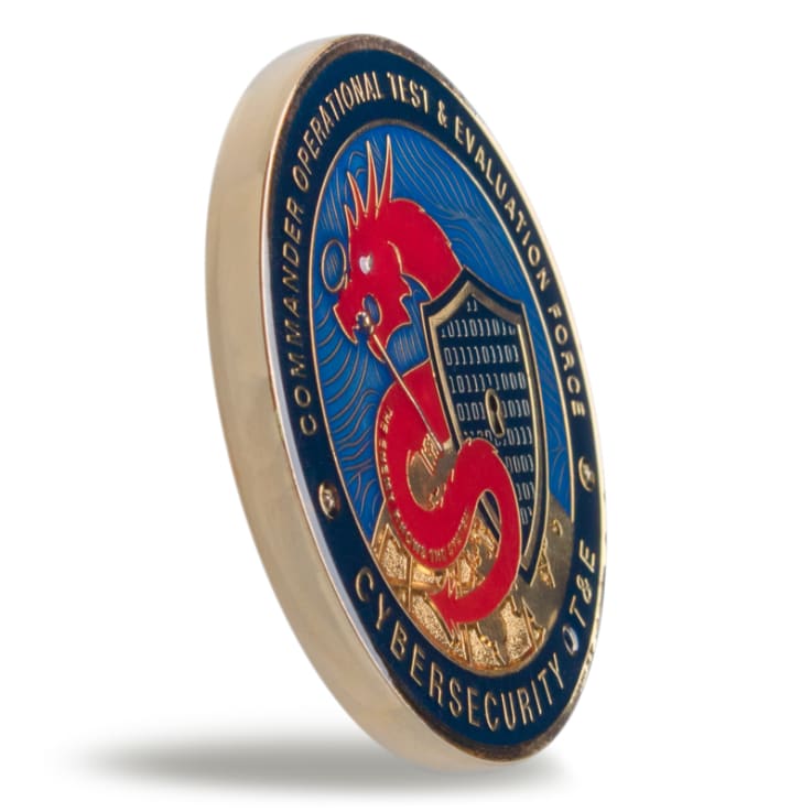 Custom Hard Enamel Challenge Coins | Custom Challenge Coins ...