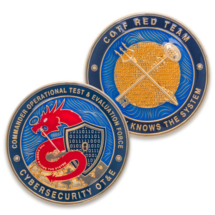 Custom Hard Enamel Challenge Coins | Custom Challenge Coins ...