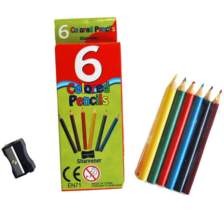 Kids Colored Pencil Set | Coloring - 24HourWristbands.Com