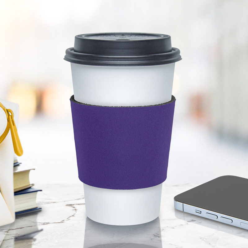 Blank High Quality Collapsible Coffee Wraps - 24HourWristbands.Com
