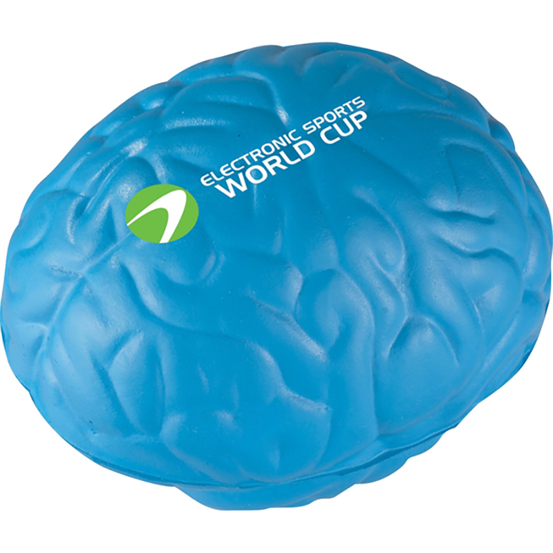 Custom Brain Stress Balls - 24HourWristbands.Com