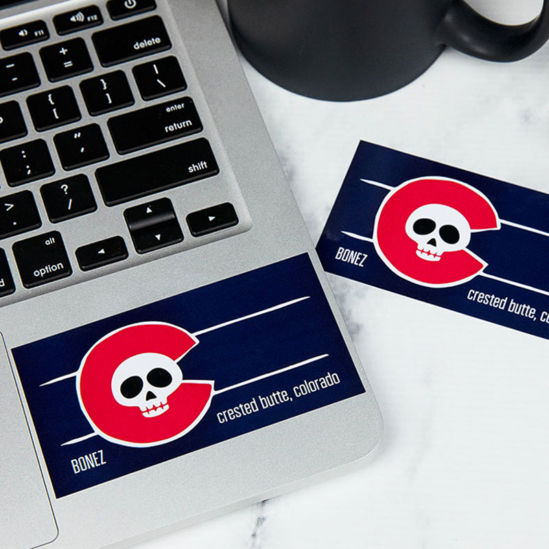 Full Color Rectangle Stickers - 24HourWristbands.Com