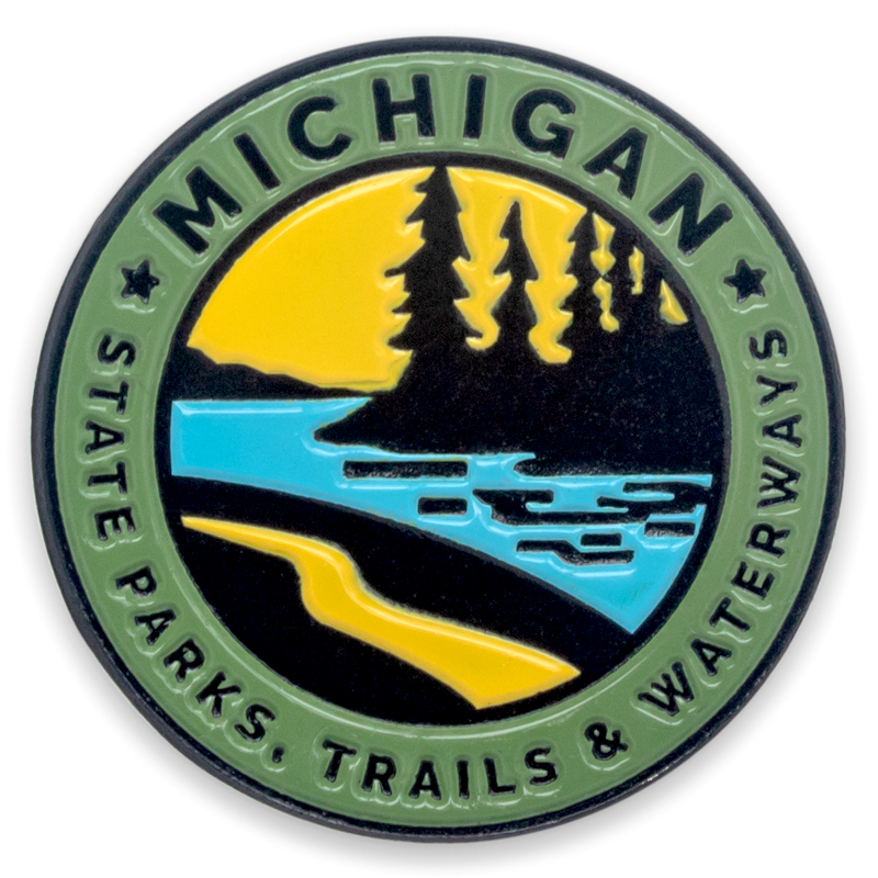 Michigan Stock Lapel Pins - 24HourWristbands.Com