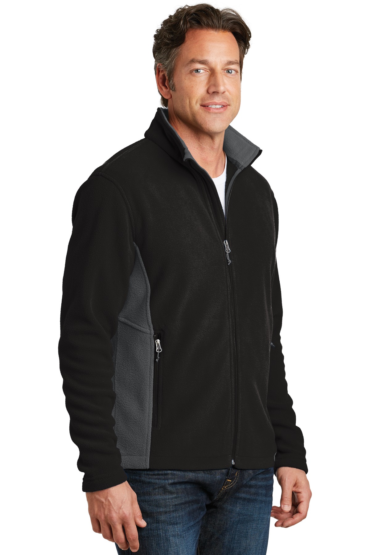 Port Authority Colorblock Value Fleece Jacket. | Polar Fleece ...