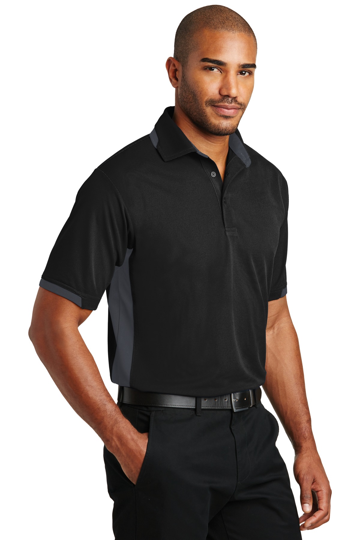 Port Authority Dry Zone Colorblock Ottoman Polo. | Polos ...