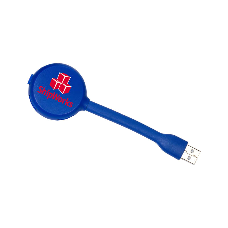 USB Flex Light 4-Port USB Hub - 24HourWristbands.Com