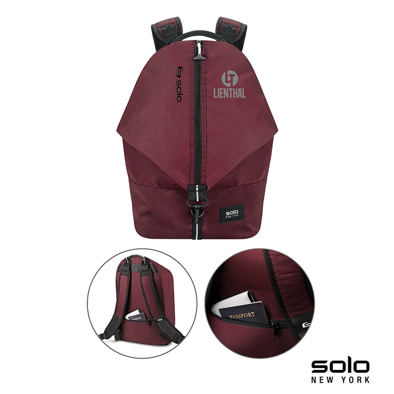 Solo New York Solo New York Peak Backpack | Bags - 24HourWristbands.Com