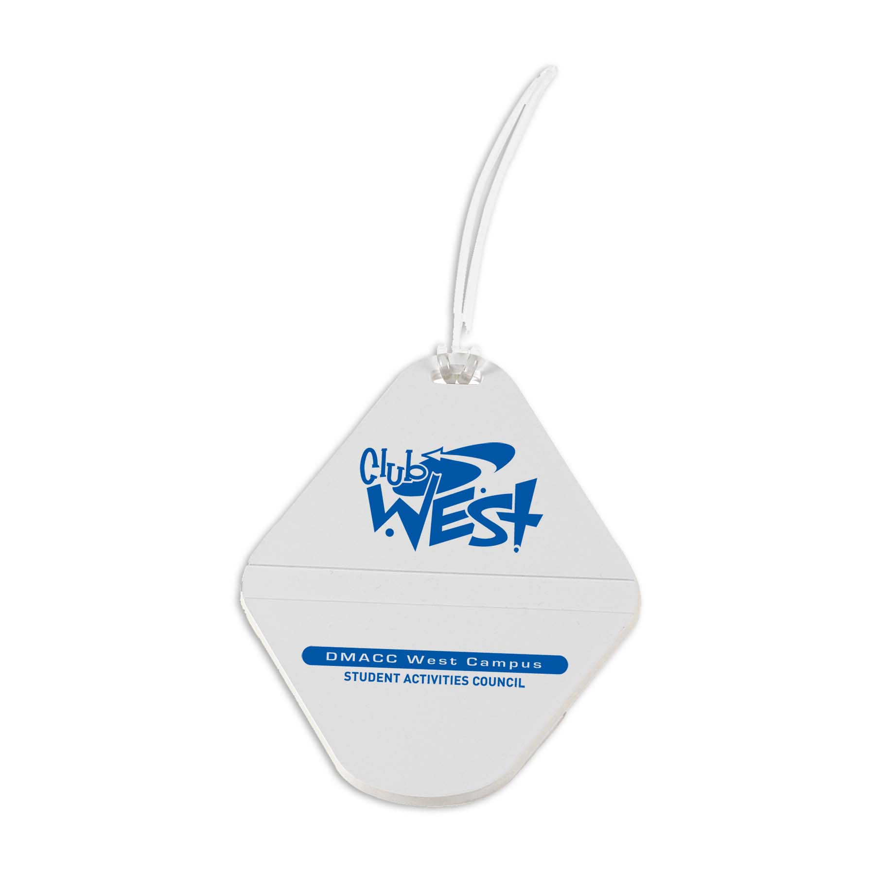 Imprinted Teardrop Golf Bag Tag with Your Brand - 24HourWristbands.Com
