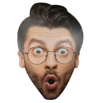 4 Ft Foam Giant Head Cutouts | Big Head Cutouts - 24HourWristbands.Com