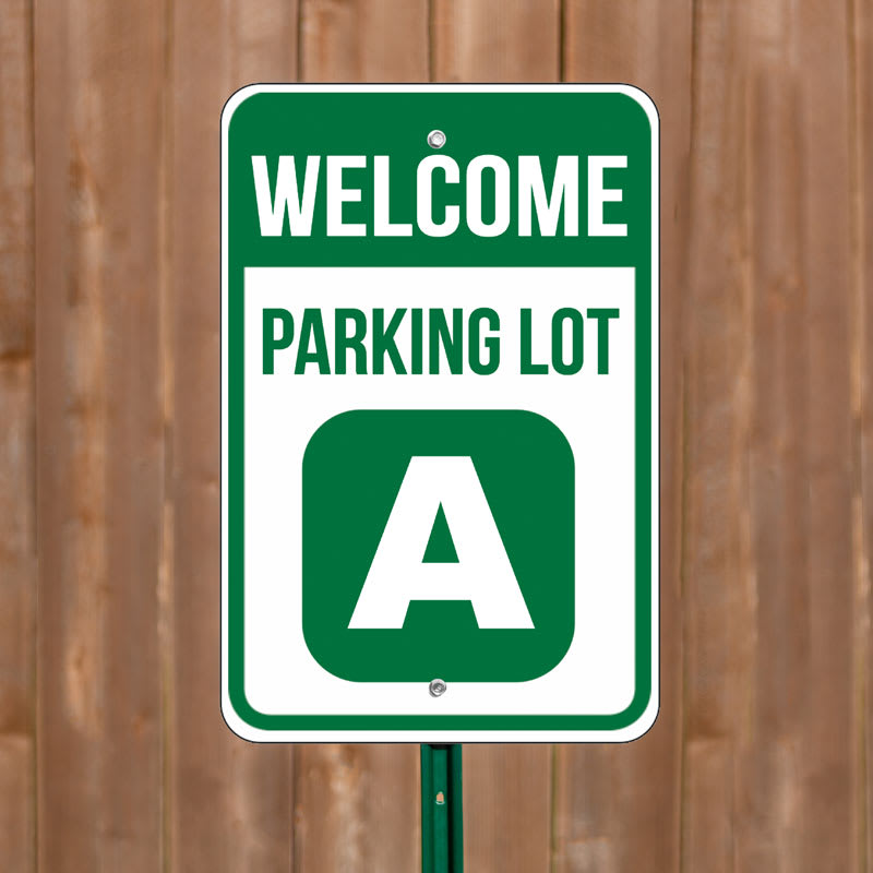Custom Parking Signs | Custom Parking Signs - 24HourWristbands.Com