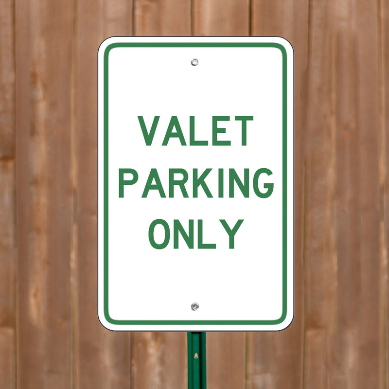 Custom Parking Signs | Custom Parking Signs - 24HourWristbands.Com