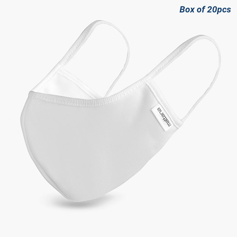 Blank Sublimation Lightweight Fabric Face Masks - Box Of 20pcs | Print ...