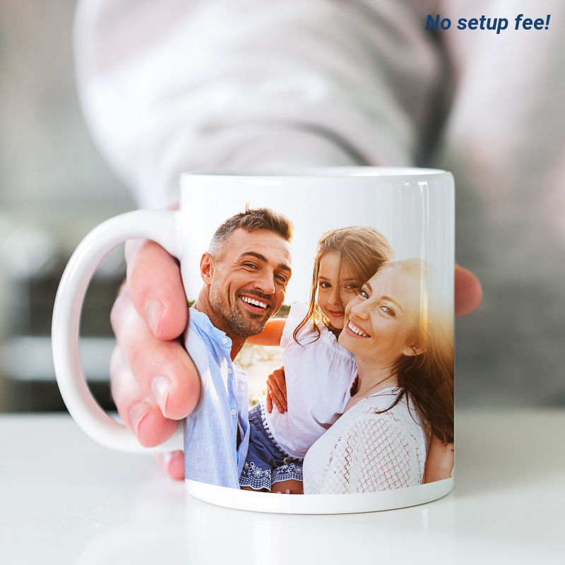 Full Color Photo Mugs 11oz | Christmas And Holidays - 24HourWristbands.Com