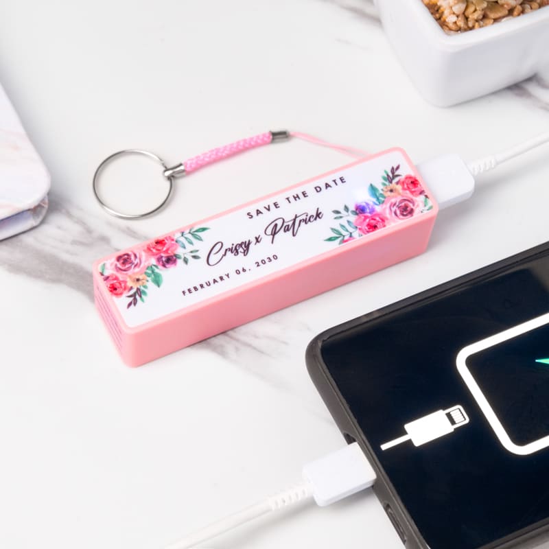 2000mAh Compact Keychain Power Banks | Chargers - 24HourWristbands.Com