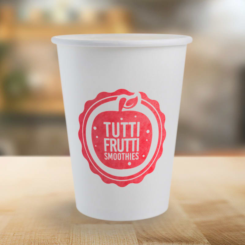 Custom 12 Oz. Paper Hot Cups | Custom Event Decor - 24HourWristbands.Com